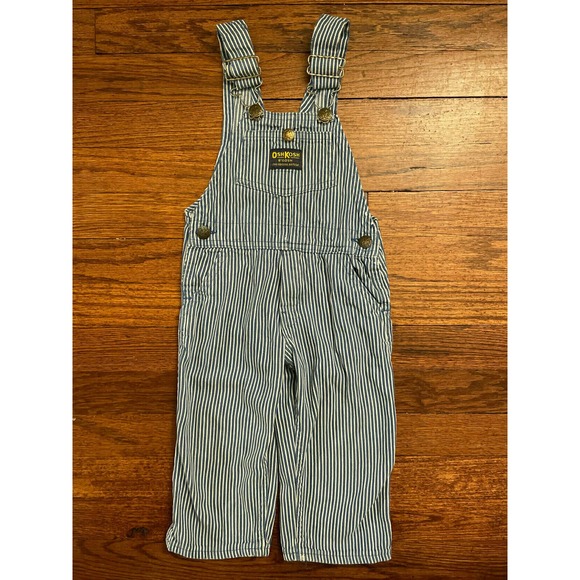 OshKosh B'gosh | Bottoms | Vintage Oshkosh Hickory Stripe Train ...